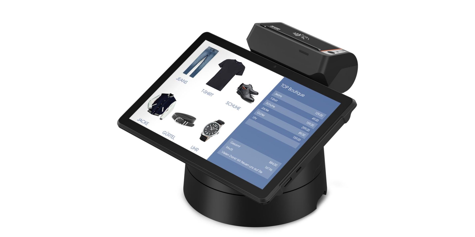 SUNMI V3 Mix | Mobile all-in-one terminal with scanner & printer